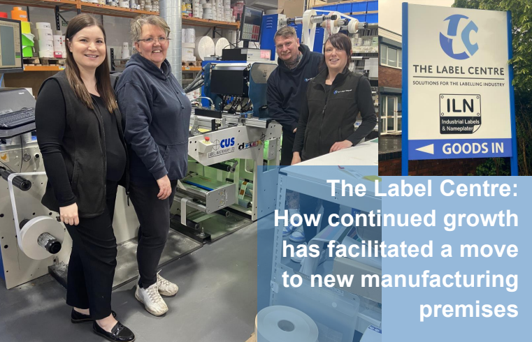 The Label Centre: Growth Leads to New Manufacturing Premises